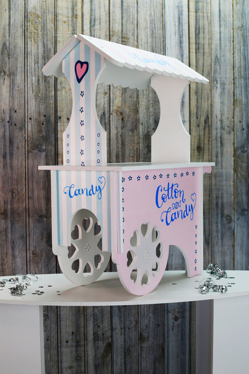 Candy Cart Sweet Cart Sweet Stand Candy Stand Made from White 10mm Wat ...