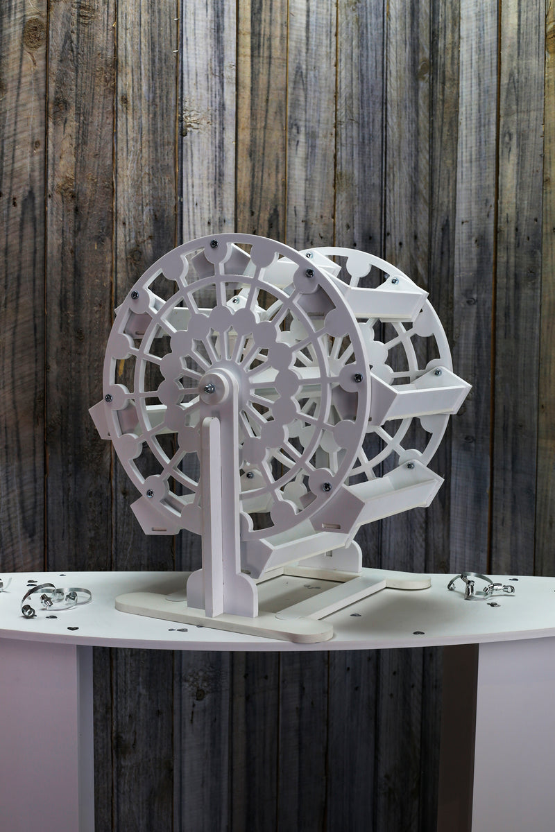 Ferris Wheel Candy Cart 10mm White Plastic, Various Size Options 30cm ...